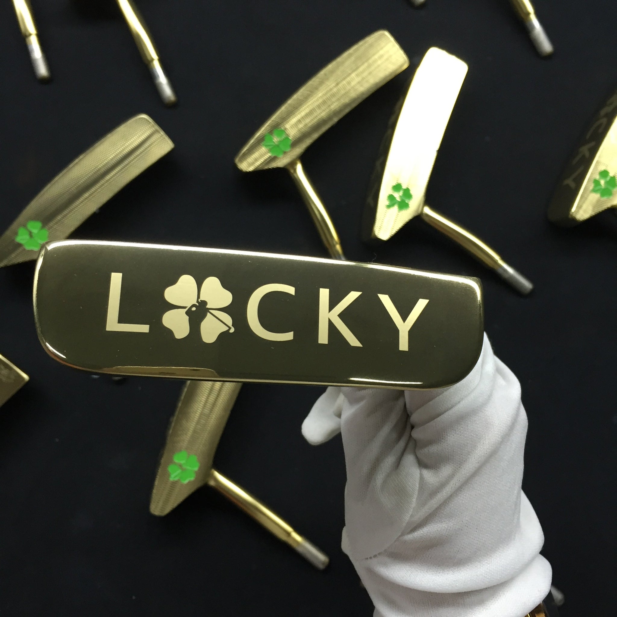 Signature Gold Putters – Lucky Golf